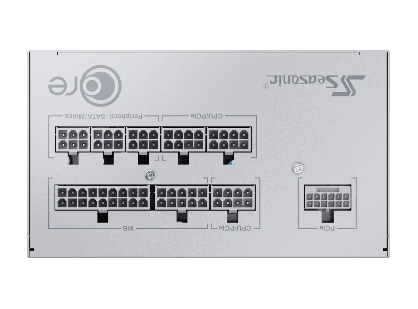 Захранващ блок Seasonic CORE GX White 850W 80+ Gold, Fully Modular, ATX ...