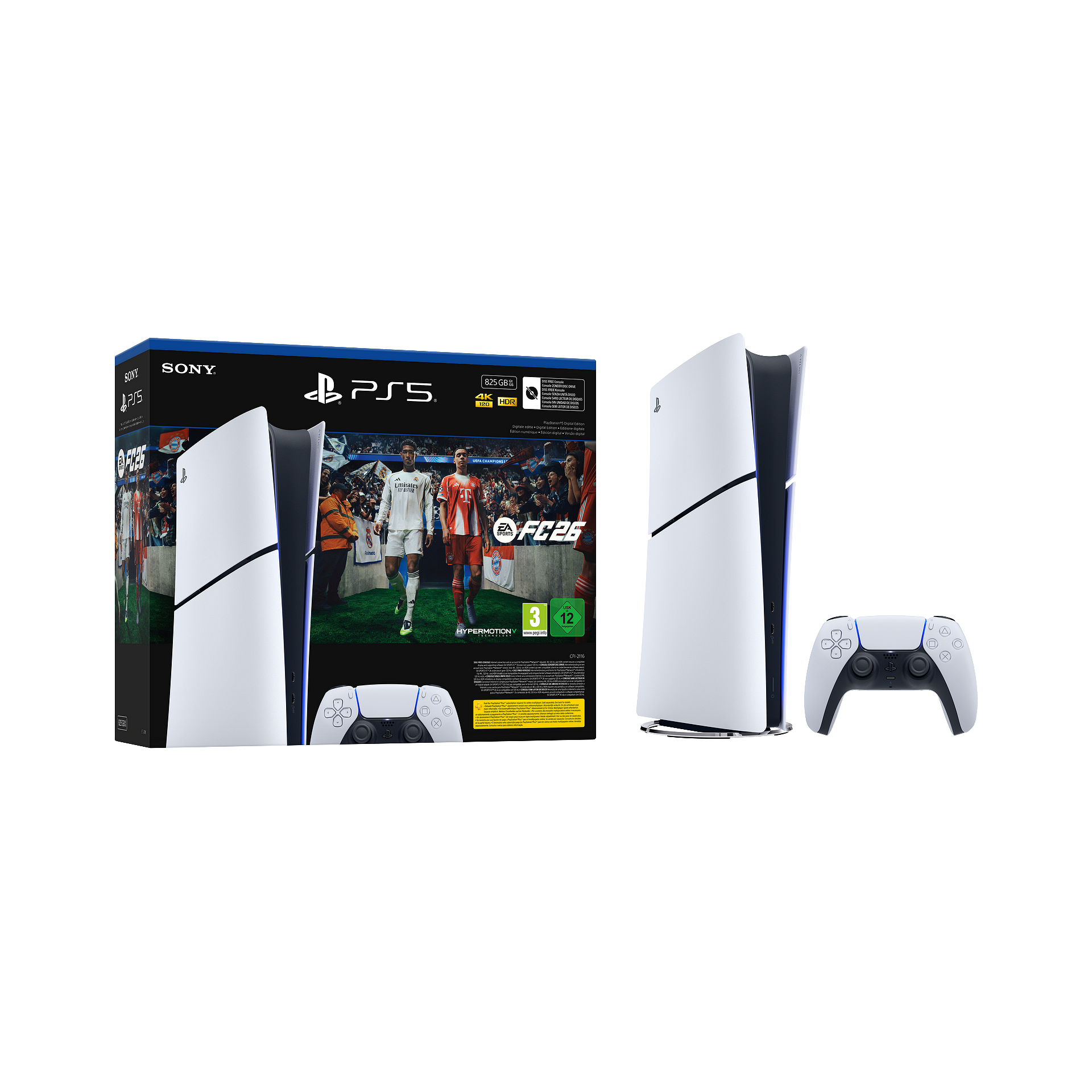 Конзола PlayStation 5 Digital Edition + FC 26