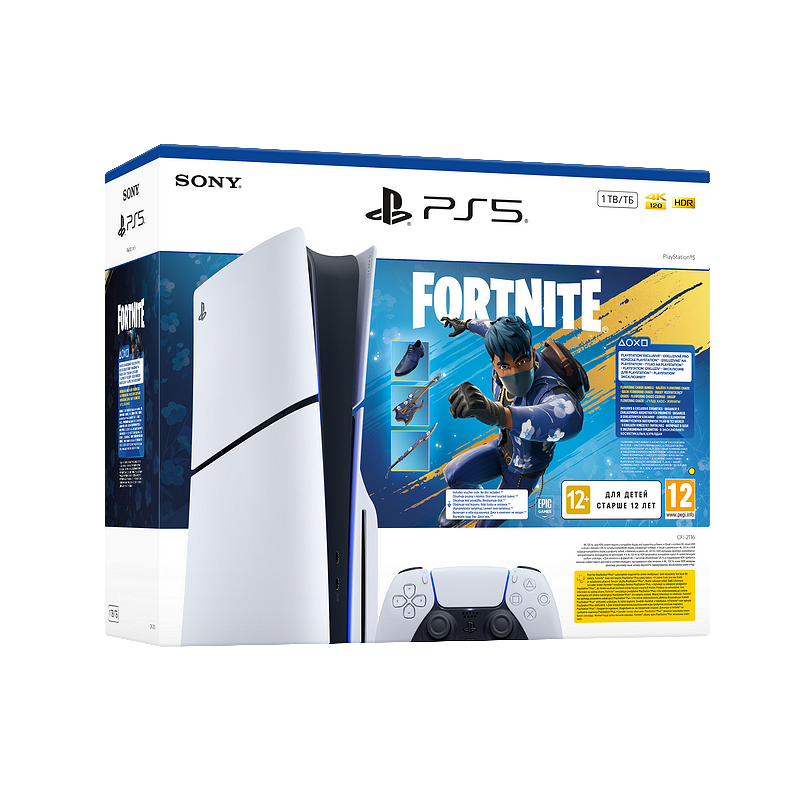 Конзола PlayStation 5 Standard Edition + Fortnite® Flowering Chaos
