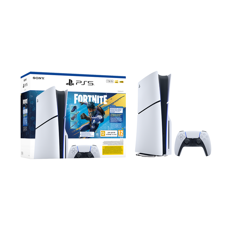 Конзола PlayStation 5 Standard Edition + Fortnite® Flowering Chaos