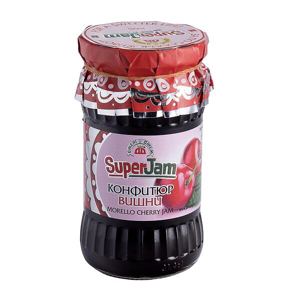 Конфитюр Super Jam от вишни - 360 гр. - Джем и Джем