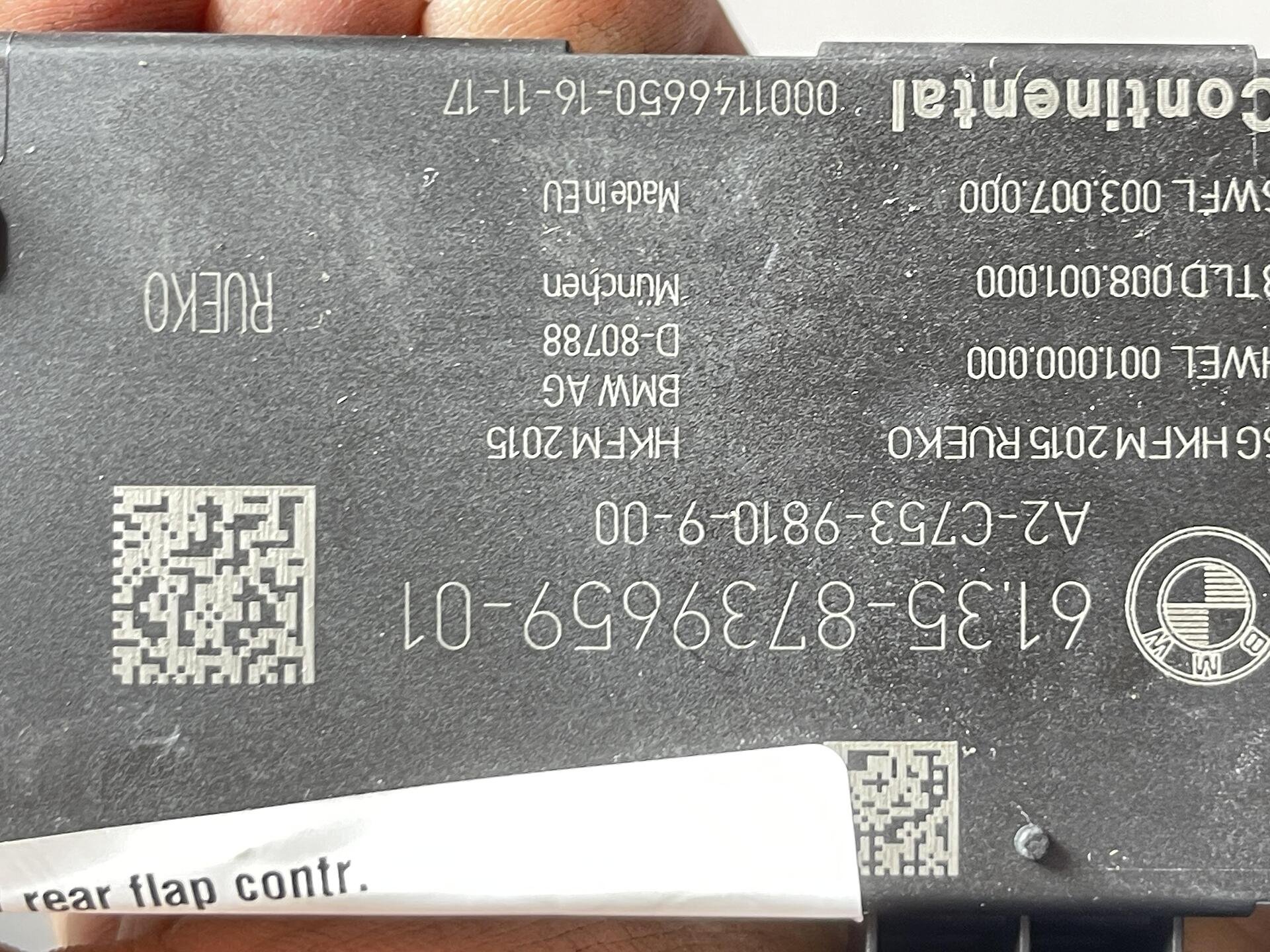 Модул за управление на багажника за BMW и MINI - 61358739659