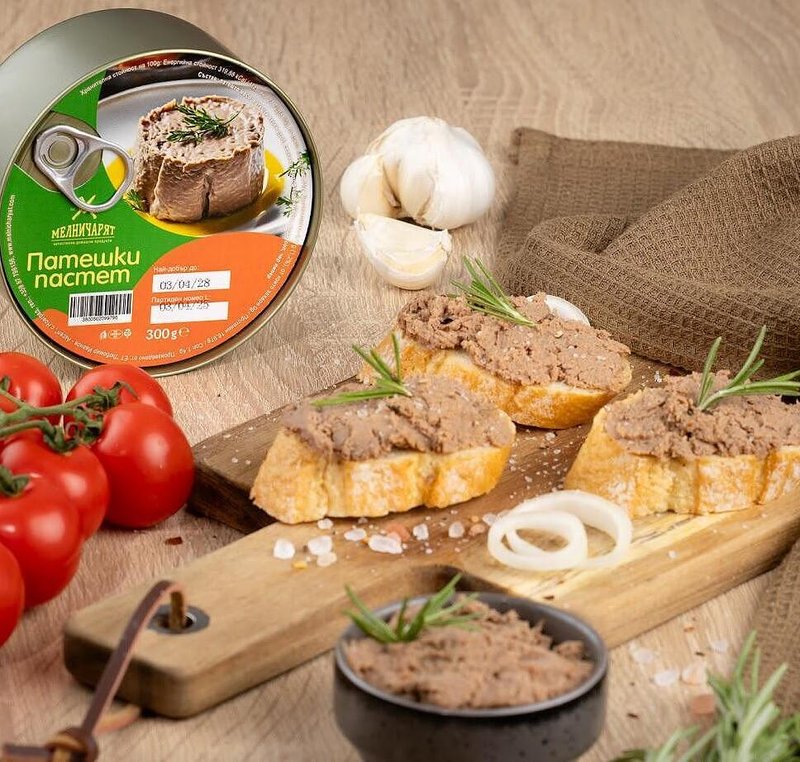 Домашен патешки пастет Мелничарят, 300 грама / Melnicharyat.com