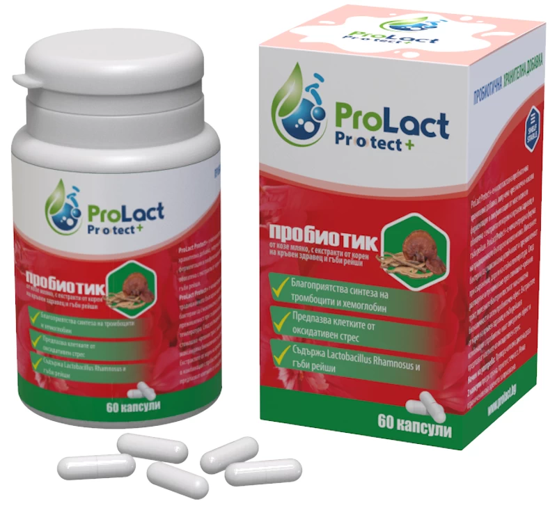 Пробиотик по време на лъче- и химиотерапия с гъби рейши - Prolact PROTECT+