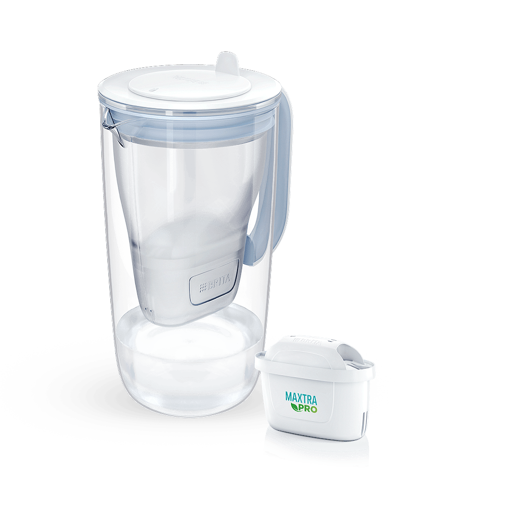 НОВО: BRITA Glass Jug LED 2.5 л Maxtra PRO Стъклена Филтрираща кана за ...