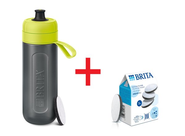 ПРОМОЦИЯ: Филтрираща бутилка BRITA Fill&Go ACTIVE + Опаковка Микро ...