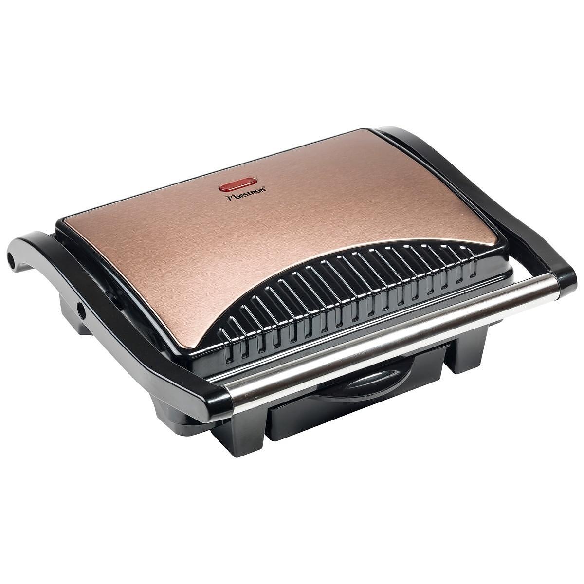 Контактен грил Bestron ASW113CO Grill Copper Collection
