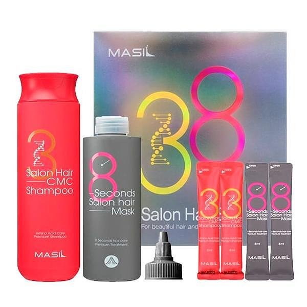 Masil 38 Salon Hair Set Комплект за суха, увредена, боядисана коса.