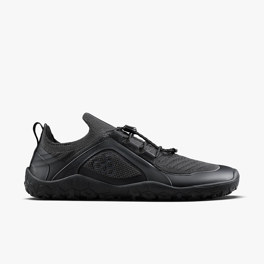 VIVOBAREFOOT PRIMUS TRAIL KNIT FG MENS - Osidian/ Obsidian