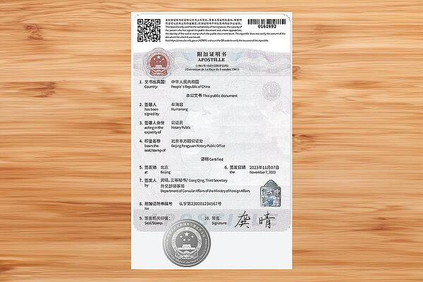 China Mainland has adopted the Apostille Convention