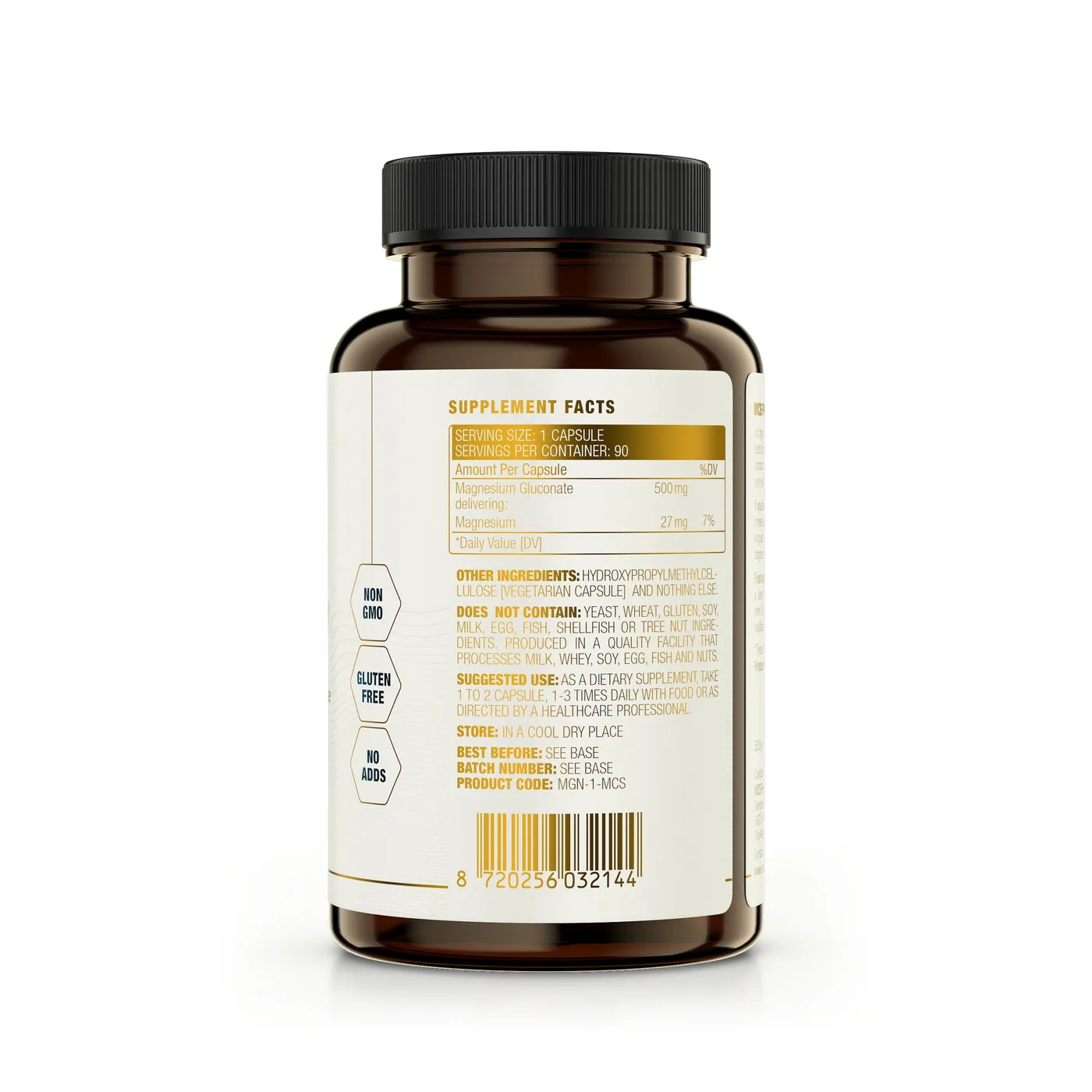 Gluconat de magneziu, 500 mg