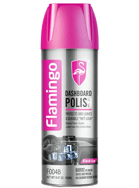 Спрей за полиране на табло и кожа Dashboard polish 450 ml