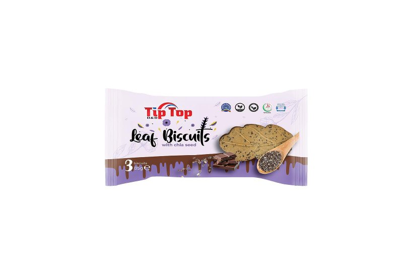 Tip Top Бисквити Листо с чия