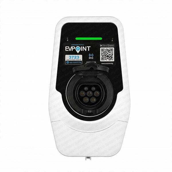 Зарядна станция EVPoint EV22 PLUS контакт Тип 2 | 22 kW AC