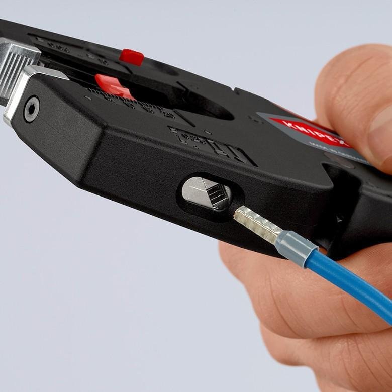Automatic Stripping Pliers NexStrip, blue-red handle 190mm, Knipex ...