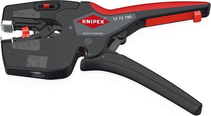 Automatic Stripping Pliers NexStrip, blue-red handle 190mm, Knipex ...