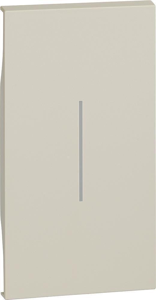 Faceplate for switch/push button 2 mod. Cream color Living Now Bticino ...