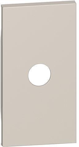 Bedienpanel für TV-Steckdose - Leerer Modul mit Öffnung f9mm ...