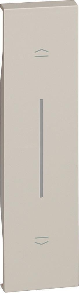 Faceplate for blind push button 1 mod. Cream color Living Now Bticino ...