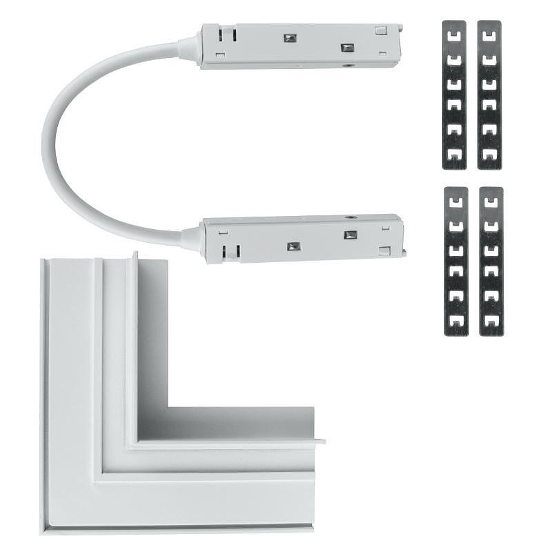Connector for Recessed Magnetic Tracks, Built-in M-LINE, White, DPM ...