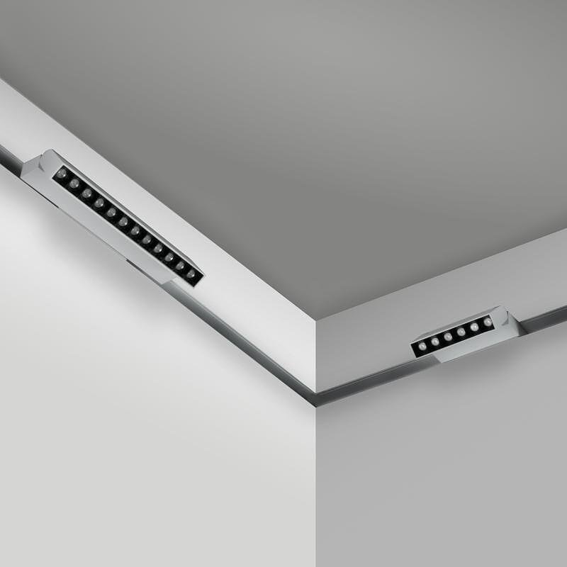 Connector for Recessed Magnetic Tracks, Built-in M-LINE, White, DPM ...