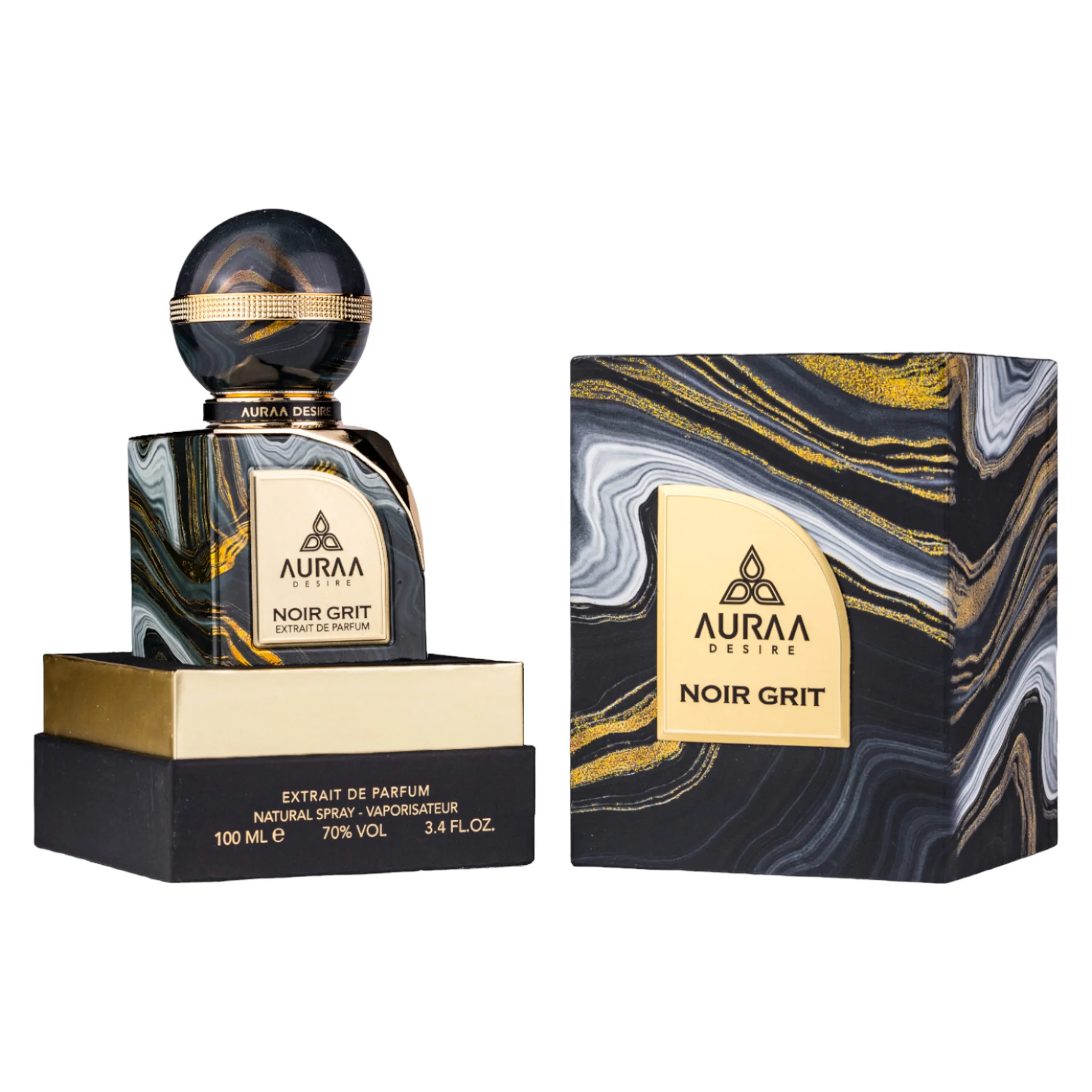 Auraa Desire Noir Grit Extrait de Parfum 100ml Унисекс