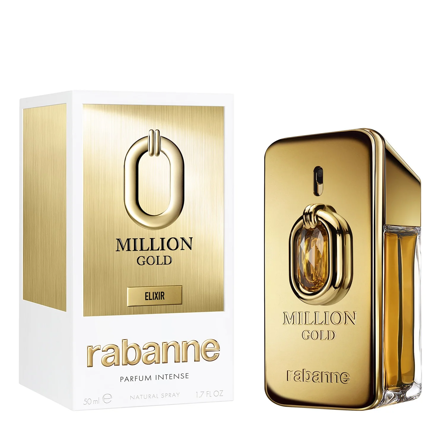 Paco Rabanne Million Gold Elixir Parfum Intense 50 ml за Мъже