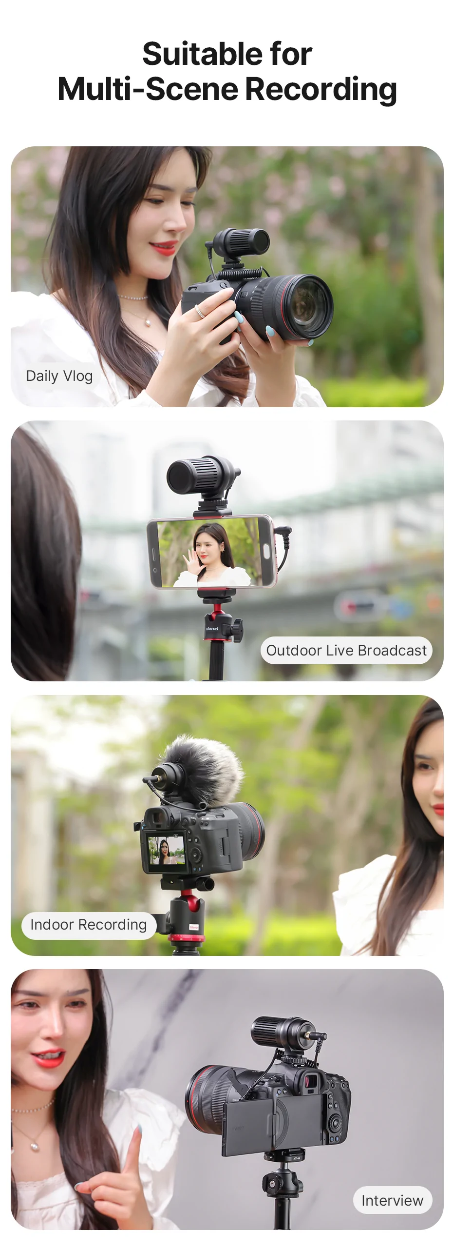 Микрофон Ulanzi Nova Mic 01