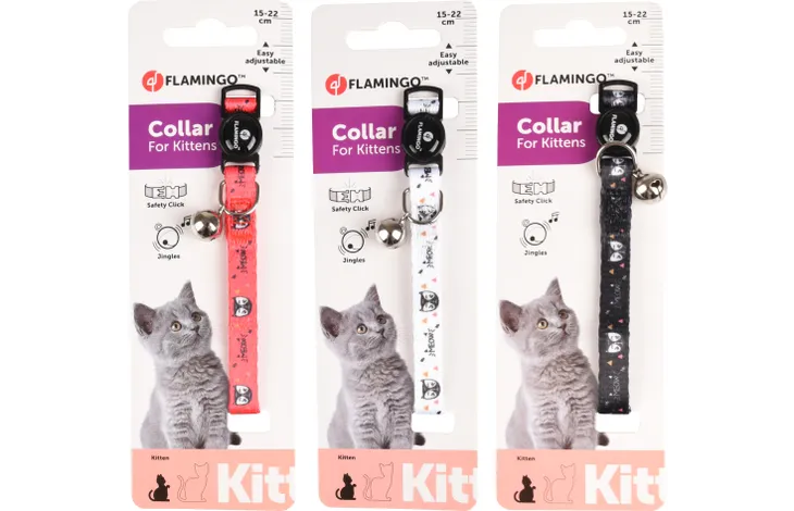 KITTEN COLLAR KITTY CAT ASSORTMENT 15-22CM