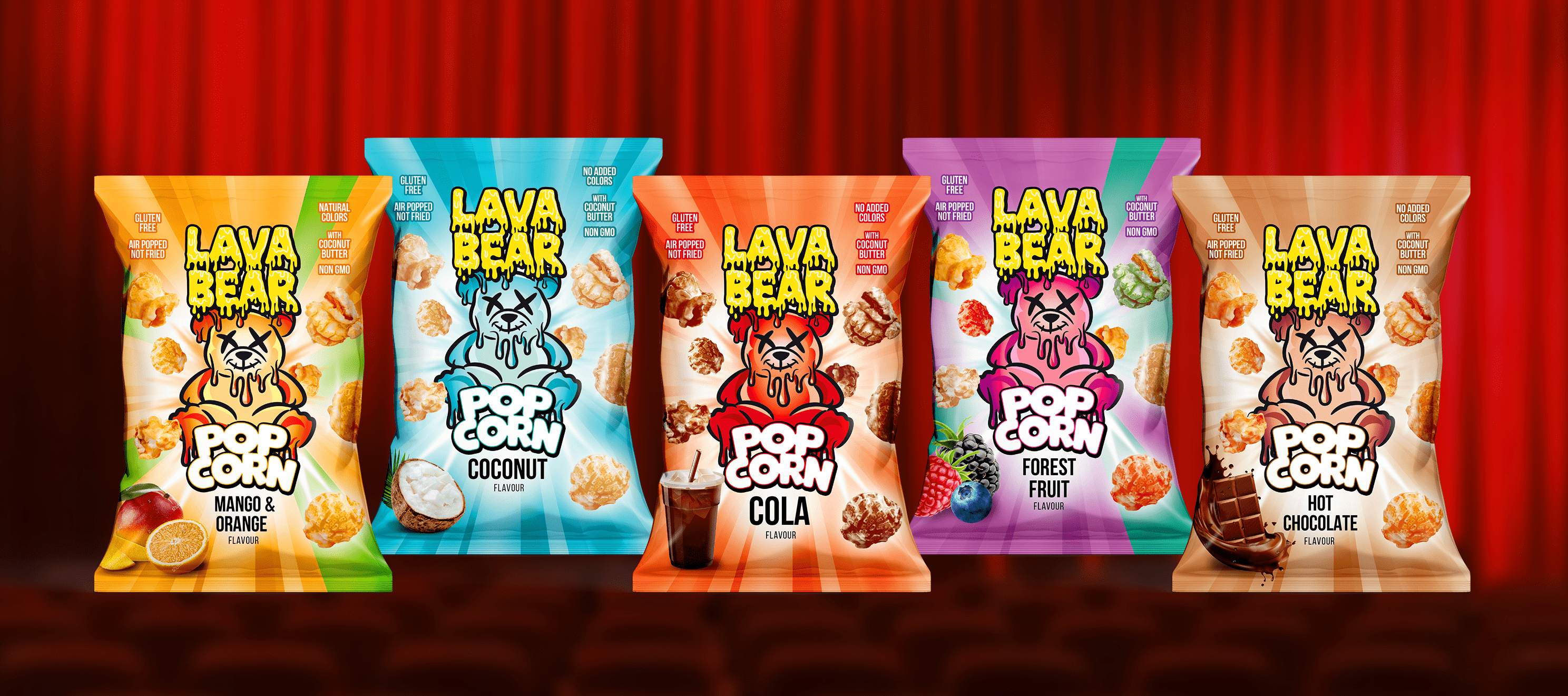 LAVA BEAR Popcorn Pack