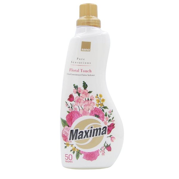 Sano Maxima Омекотител Floral Touch, 1л, 50 пранета