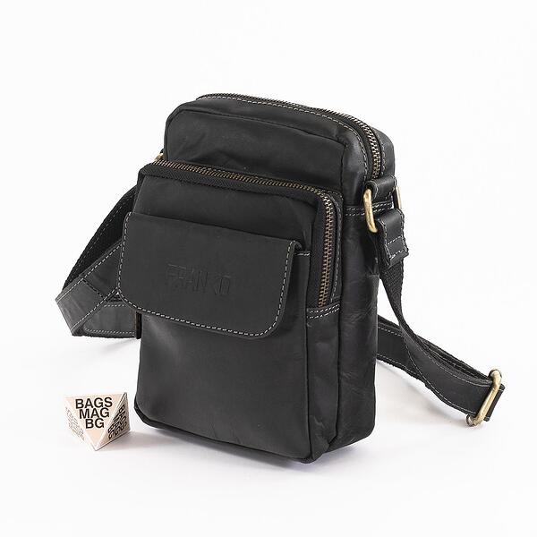 КОД: SM13 Мъжка чанта FRANKO от естествена кожа