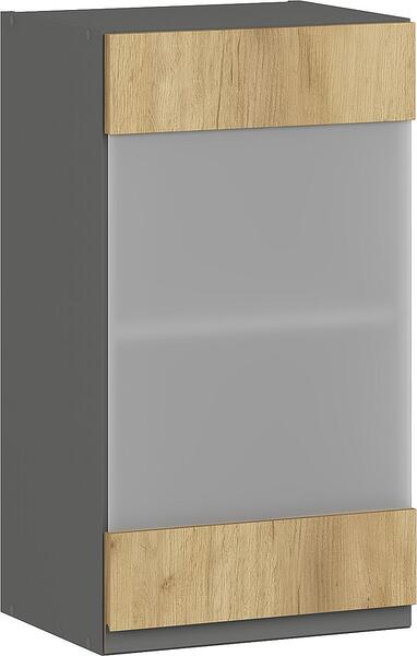 Горен кухненски шкаф LUSIL B-40/72 ВИТРИНА