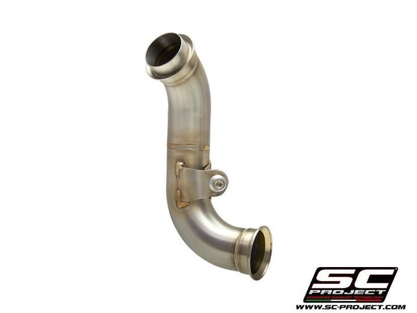 De-cat link pipe stainless steel, compatible with specific SC-Project ...