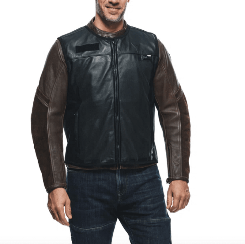 ЖИЛЕТКА С ВЪЗДУШНА ВЪЗГЛАВНИЦА ДАЙНЕЗЕ DAINESE SMART JACKET LEATHER