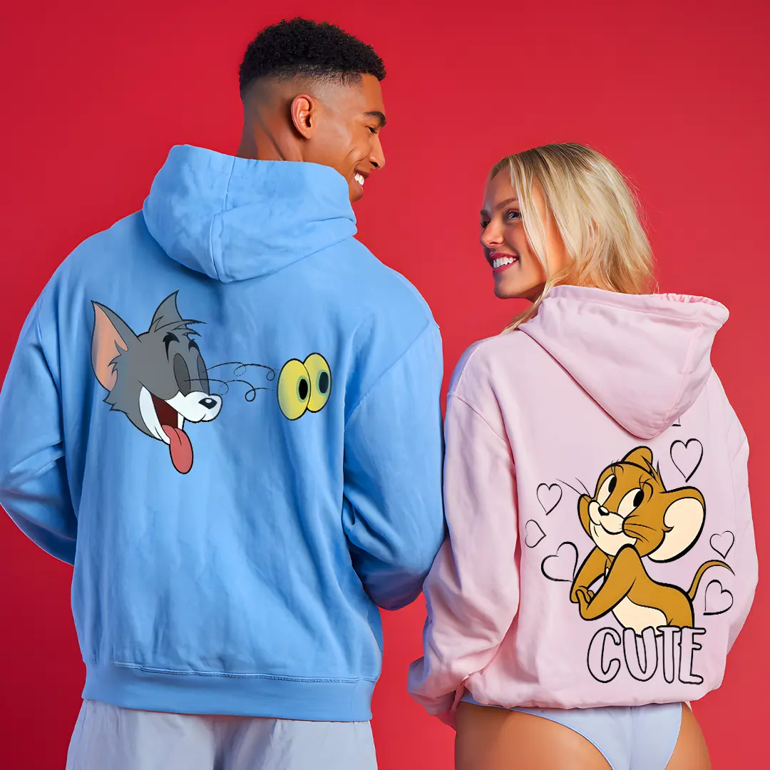 Hanorace pentru cupluri Tom and Jerry 7