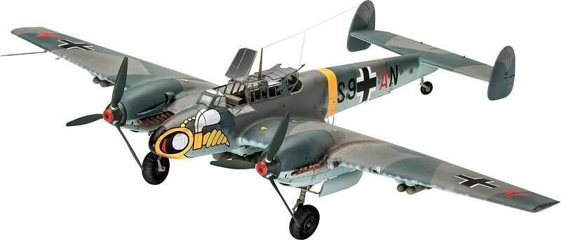 Сглобяем модел Revell Военни Самолети - Messerschmitt Bf110 C-7 ...
