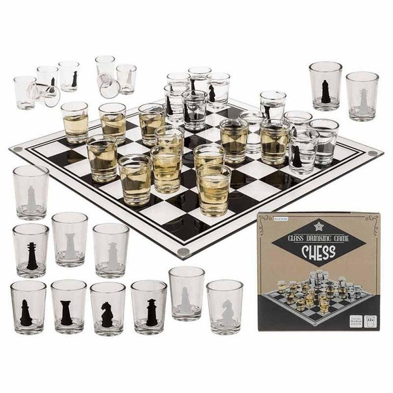 Шах Out of the blue - Chess Glass Drinking Game