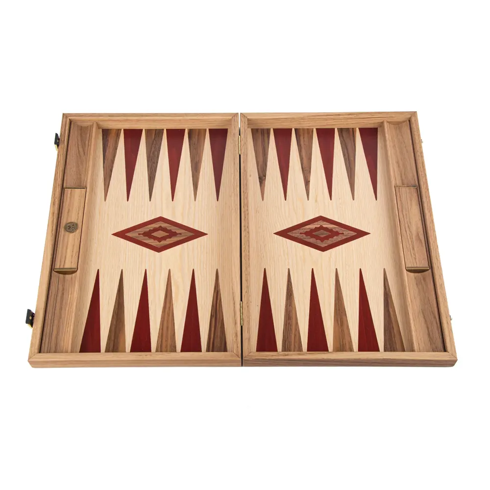 Табла за игра Manopoulos - Oak & American Walnut, 60x48 см | Tablegames.bg