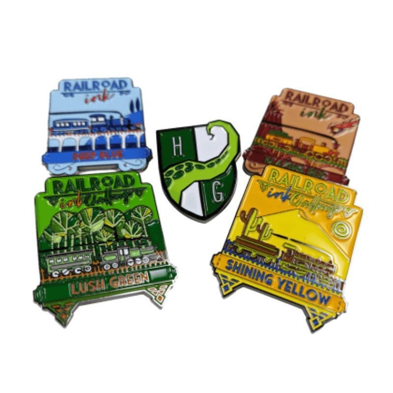 Значки Railroad Ink: Enamel Pins Pack