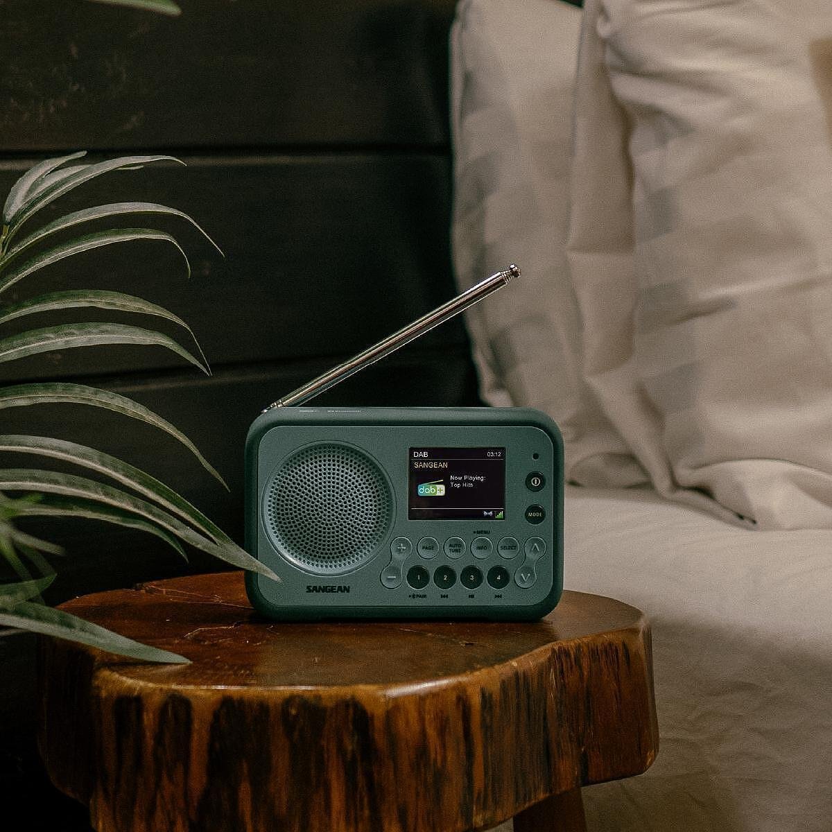 Sangean DPR-76BT DAB+ / Bluetooth Portable Radio Light Blue