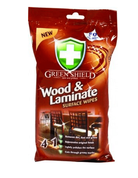 Green Shield Care and Protect Wood and Laminate Surface Wipes Kbpnu 3a ...