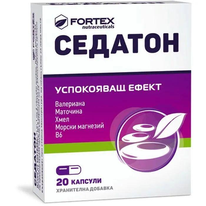 СЕДАТОН КАПС. Х 20 | SEDATON CAPS. X 20 - Нервна система | Аптека ...