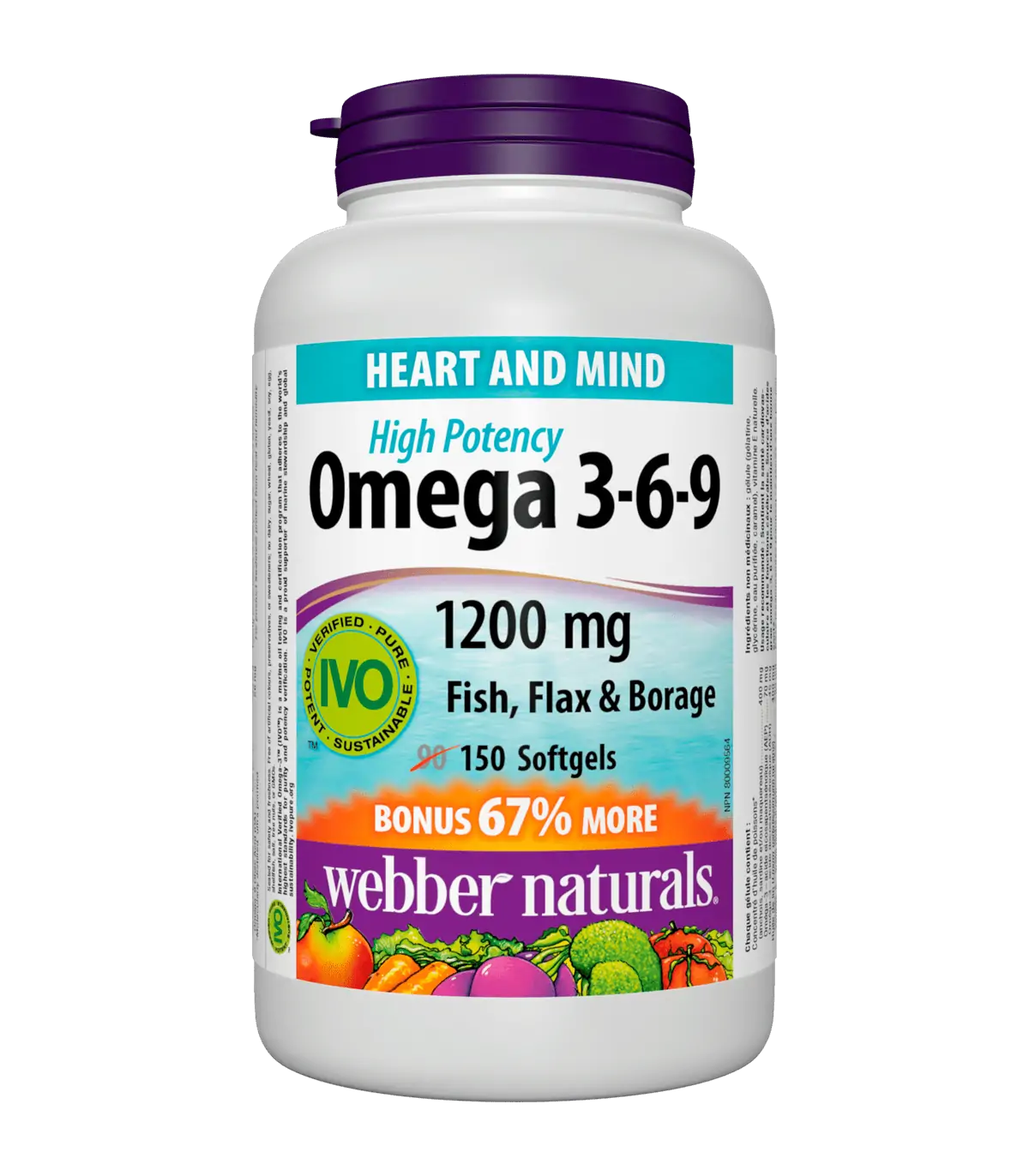 ОМЕГА 3-6-9 1200МГ Х 150 СОФТГЕЛ КАПС WN 3876 | OMEGA 3-6-9 1200MG X 150 SOFTGEL CAPSULES WN ...