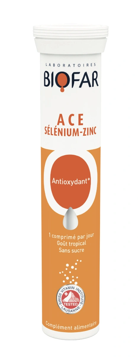 БИОФАР АСЕ+СЕЛЕН+ЦИНК ЕФ.ТАБЛ. Х 20 | BIOFAR ACE+SELENIUM+ZINC EF. tab. X 20 - Витамини и ...