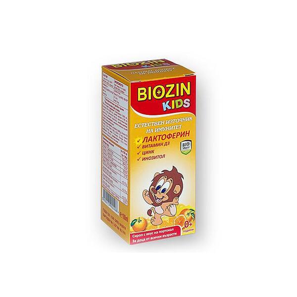 Биозин кидс сироп с лактоферин за имунитет 100мл. | Biozin kids syrup ...