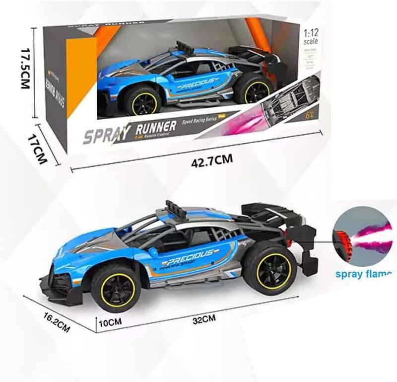 RC автомобил „Spray Runner“ с дистанционно управление, светлини, звук и ...