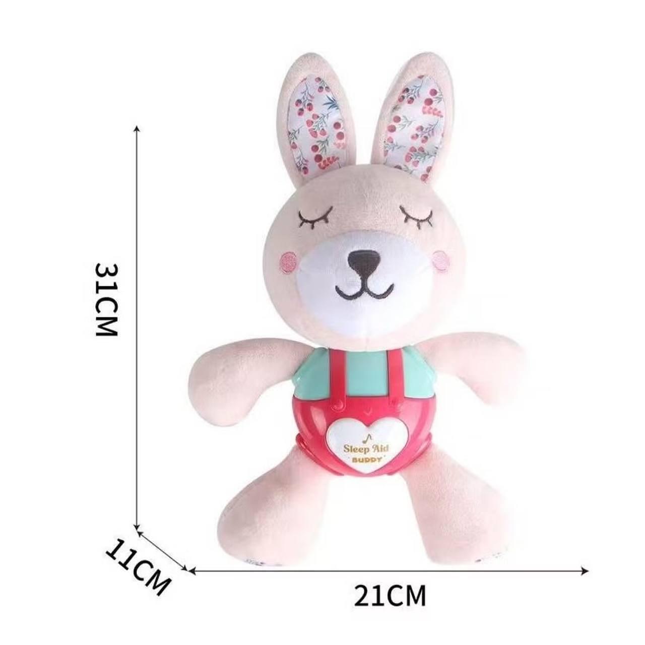 Плюшена бебешка играчка „Soothing Little Pal“ – зайче