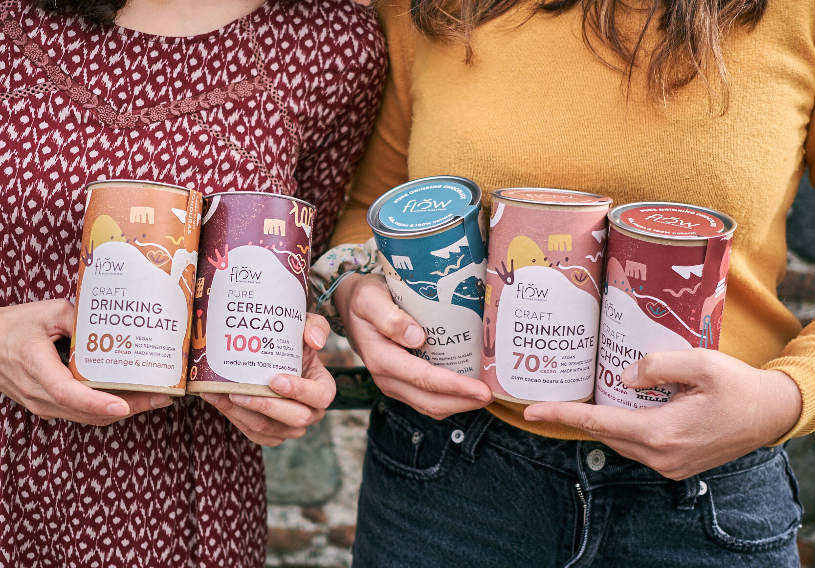 Flow Cacao | Craft Drinking Chocolate made from roasted cacao beans