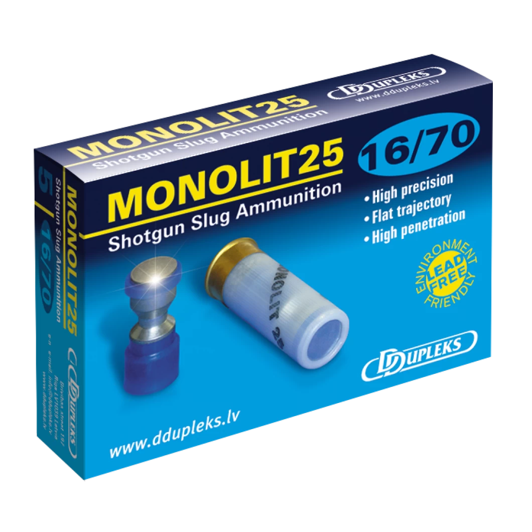 Подкалибрени бренекета Dupleks Monolit 25 - кал. 16, 25 гр.